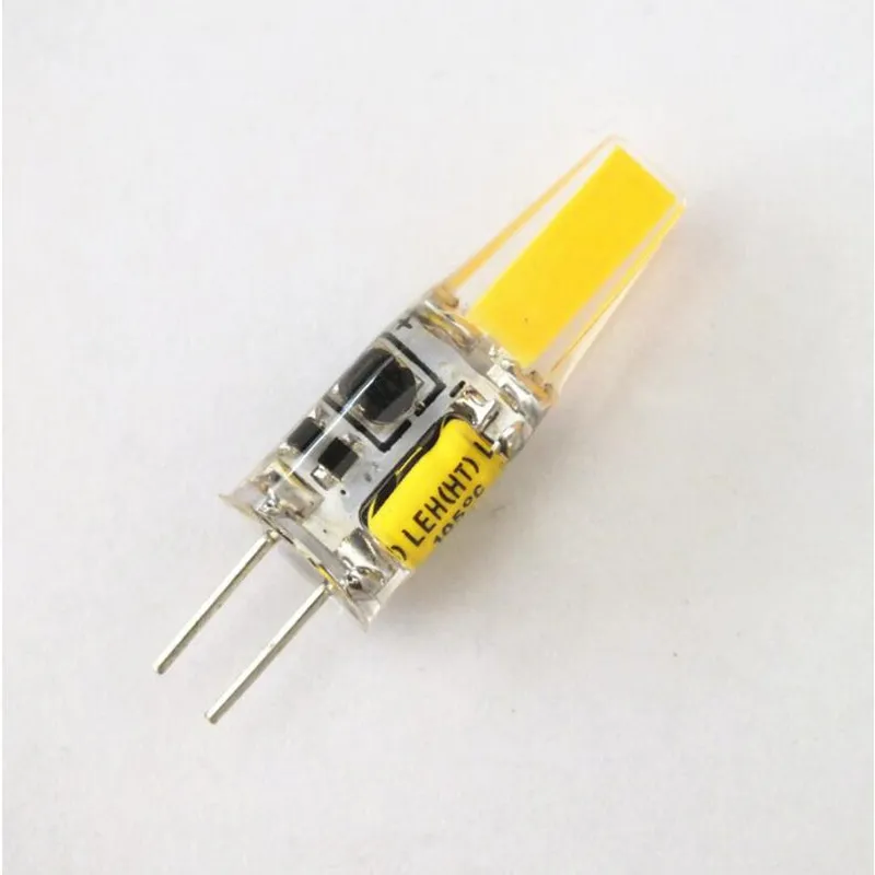 10PCS Dimmable Mini G4 LED COB Lamp 6W Bulb AC DC 12V 220V Candle ...