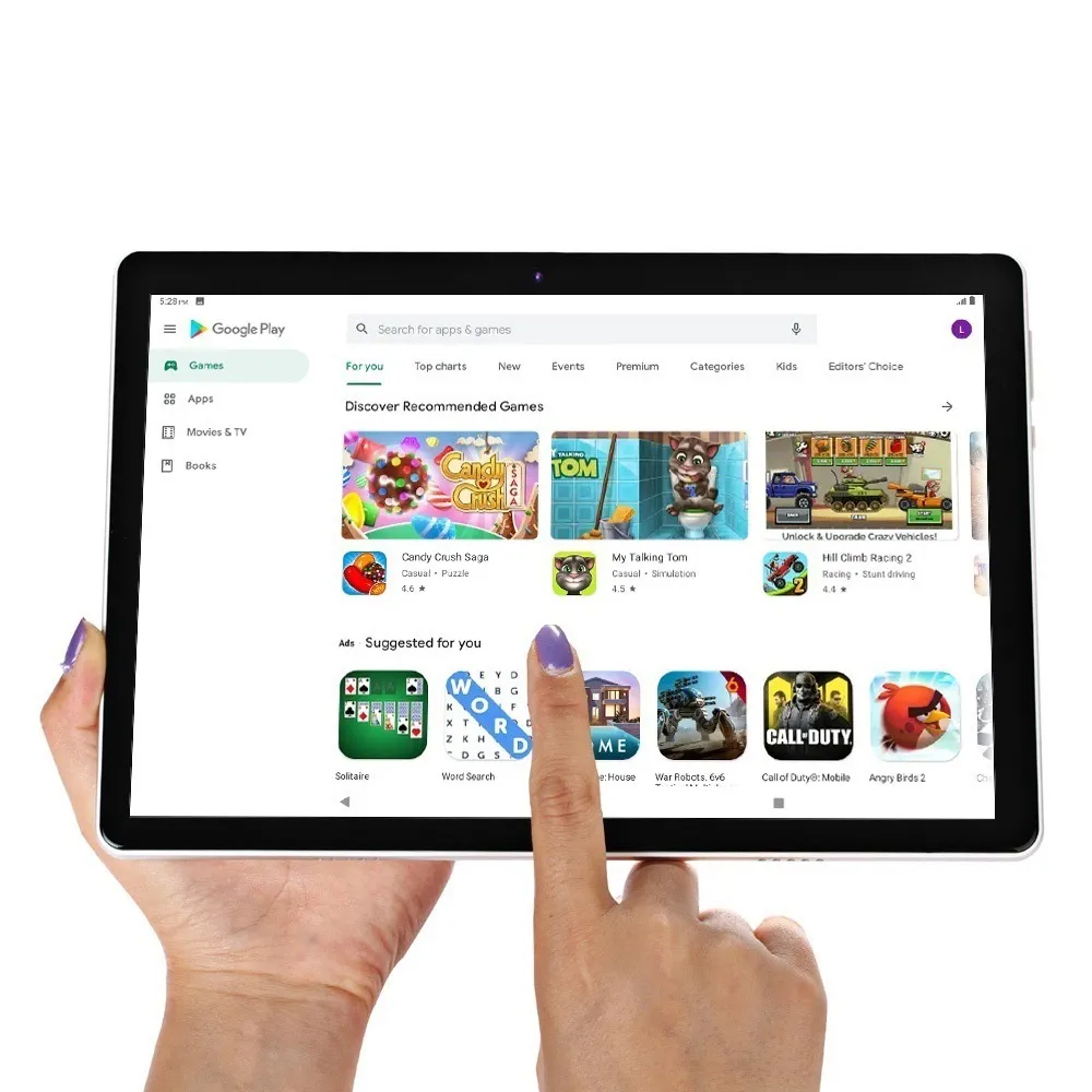 BDF Hot Sales 10.1 Inch Android Tablet Pc Google Play Dual Cameras Octa ...
