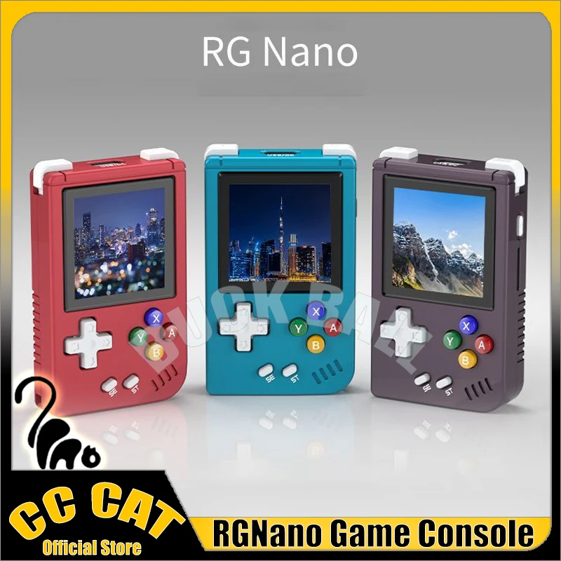 Rg nano Retro Open Source Game Console Aluminum Alloy Mini Portable ...