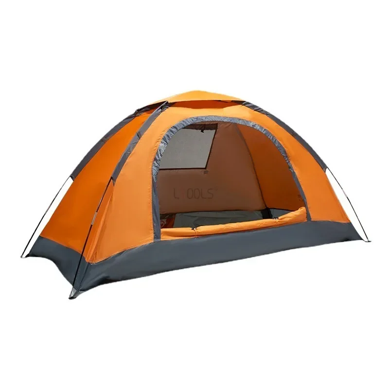 Single Tent 2 Person Backpacking Tent Thickening Ultralight Travel Tent ...