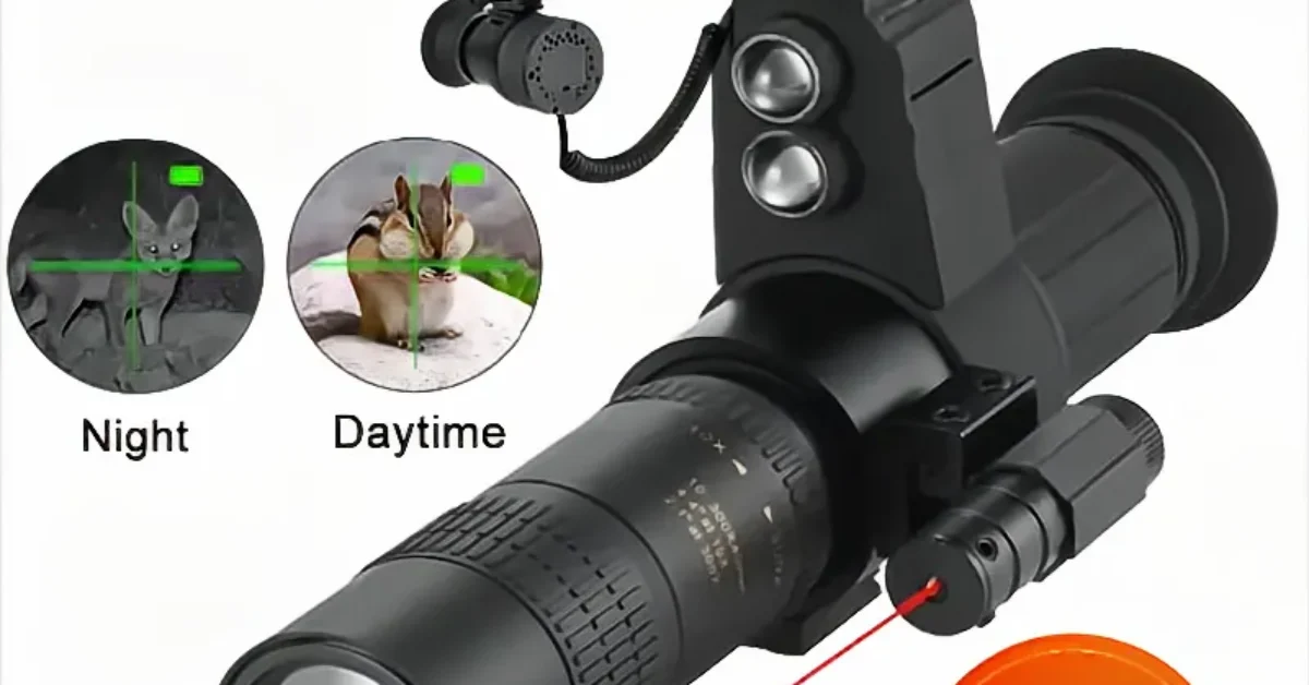 Head-Mounted Night Vision Device Outdoor 24X Zoom Search Telescope ...