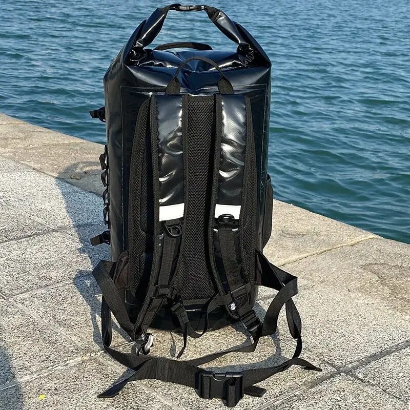 30L Outdoor Waterproof Backpack River Rafting Fishing Caving Tour ...