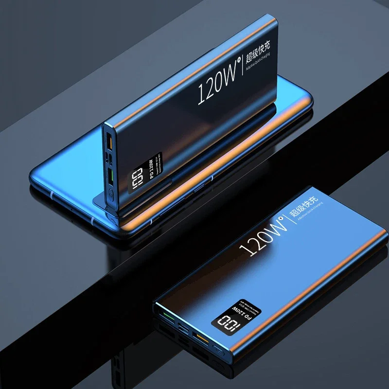 50000mAh Power Bank 120W Super Fast Charging 100% Sufficient Capacity ...