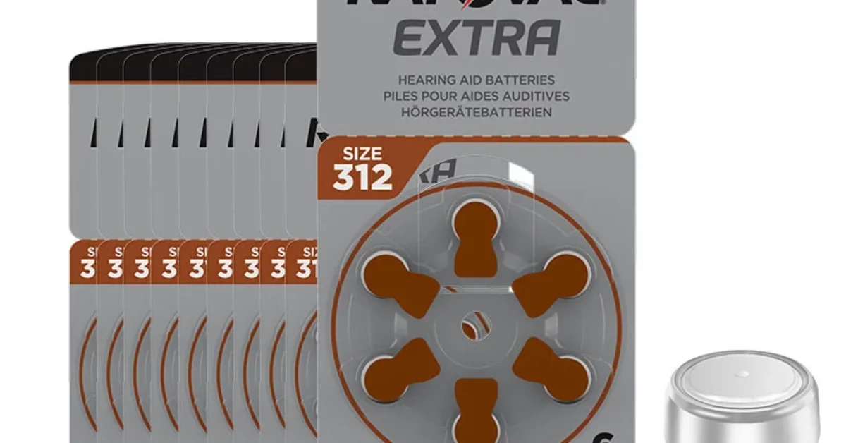 60 PCS Rayovac Extra Performance Hearing Aid Batteries 1.45V 312 312A ...