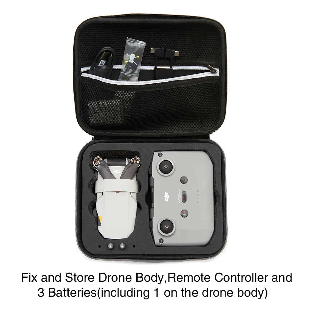 For DJI Mini 2 Handbag Portable Remote Control Storage Bag DJI Mini 2 ...