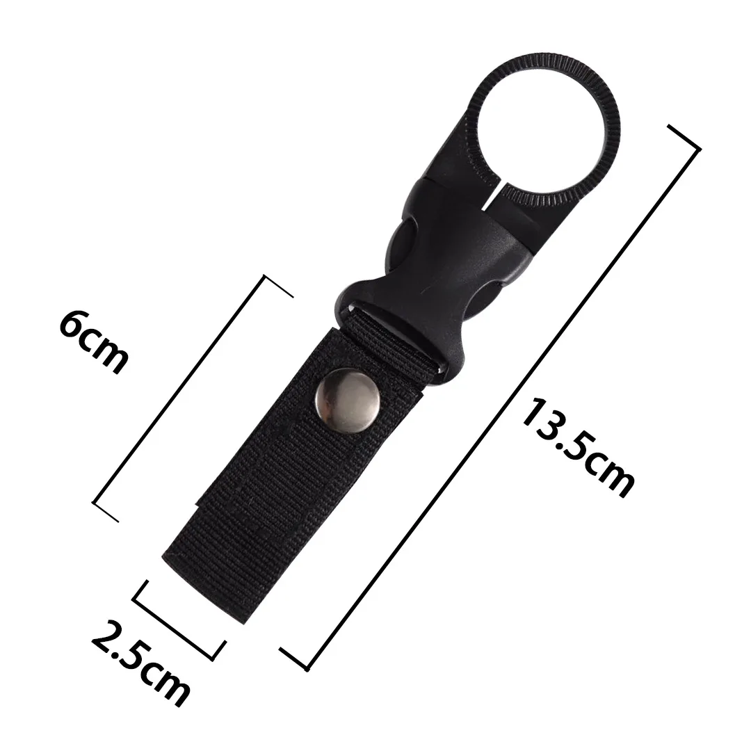 Molle Webbing Backpack Buckle Carabiners Attach Quickdraw Water Bottle ...