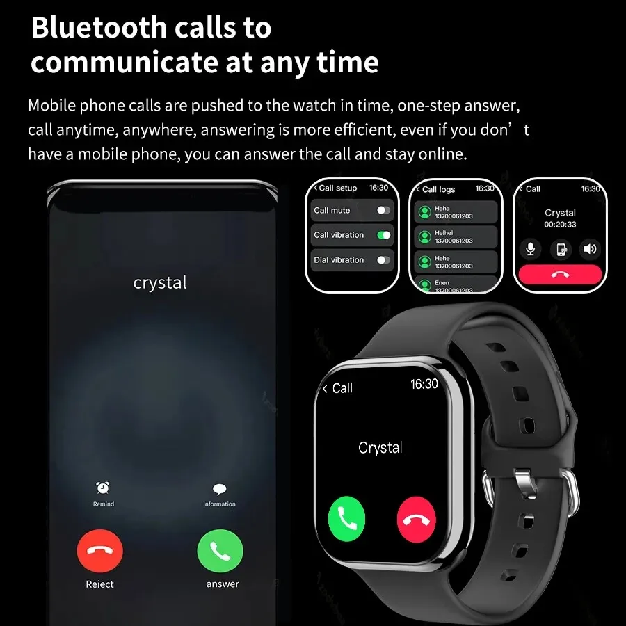 NEW Smart Watch 9 NFC BT Call Heart Rate Sport Fitness Waterproof ...