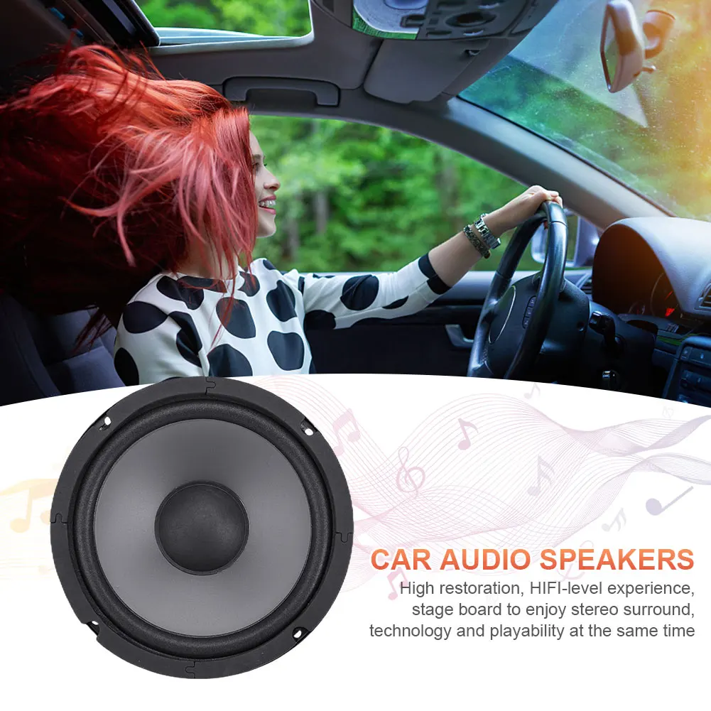 4/5/6 Inch Car Speakers 300-600W 2-Way Vehicle Door Auto Audio Music ...