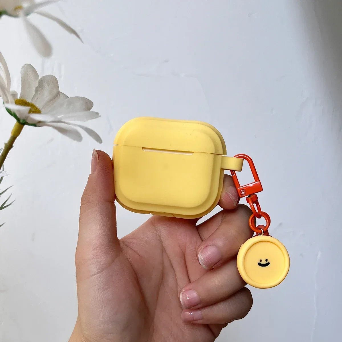 Apple Airpods Pro 2 ケース シンプル Airpods Pro 1/2/3 用 シリコン グリーンとイエローイヤホンカバー ...