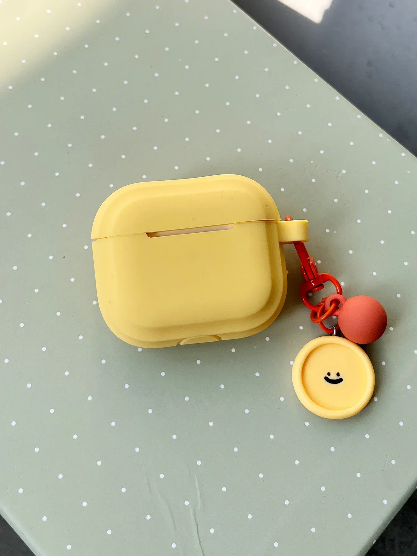 Apple Airpods Pro 2 ケース シンプル Airpods Pro 1/2/3 用 シリコン グリーンとイエローイヤホンカバー ...