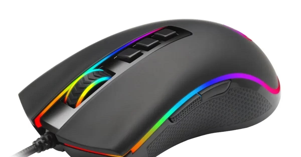 REDRAGON COBRA M711 RGB USB Wired Gaming Mouse 12400 DPI 9 buttons mice ...