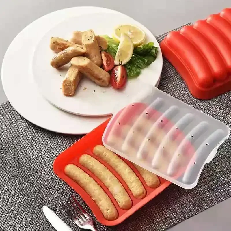 Silicone Hot Dog Sausage Mold Ham Sausage Mold Homemade Diy Baby Food ...