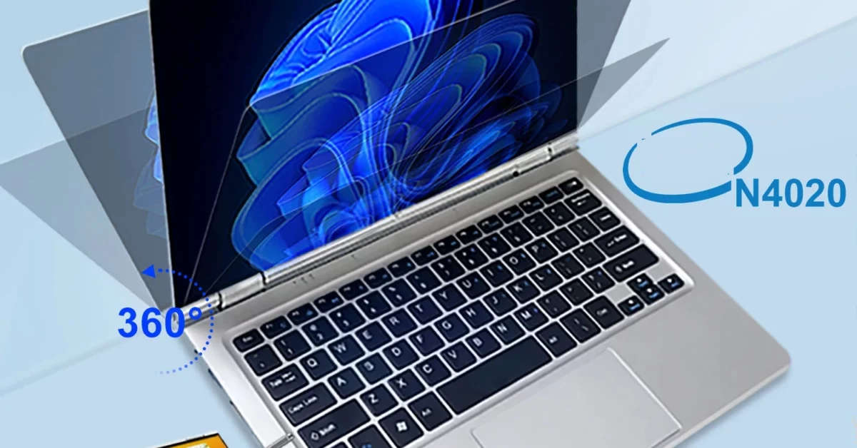 11.6 Inch Laptop 8GB Ram 256GB Rom Windows 11 Notebook Pc Gamer N4020 ...