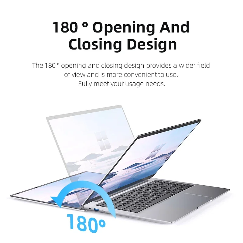 14.1'' Office Gaming Laptop Computer Windows 11 16GB DDR4 512GB SSD ...