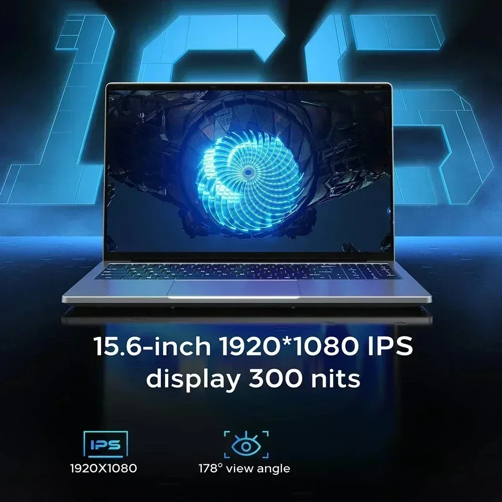 15.6 Inch Laptop 32GB Ram 2TB SSD Windows 11 Notebook Pc Gamer N95 ...