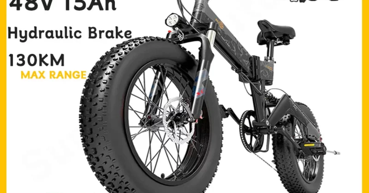 Bezior XF200 Electric Bike 1000W 20" 15Ah 130km Hydraulic Brake Fat ...