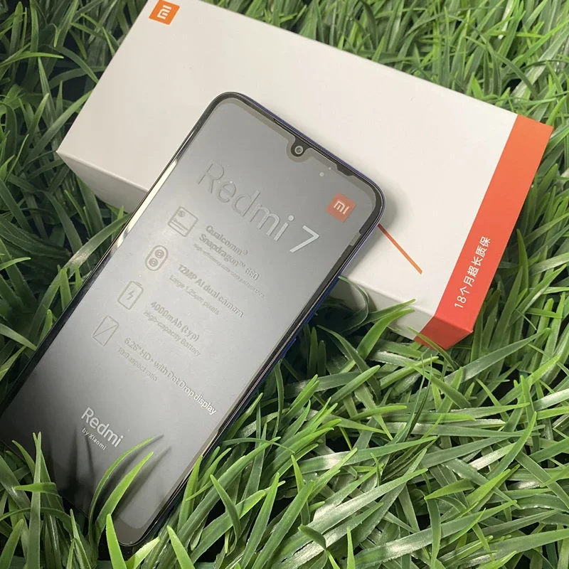 Original Xiaomi Redmi 7 Smartphone Global ROM 4+64Gb 6.26 Inch HD ...