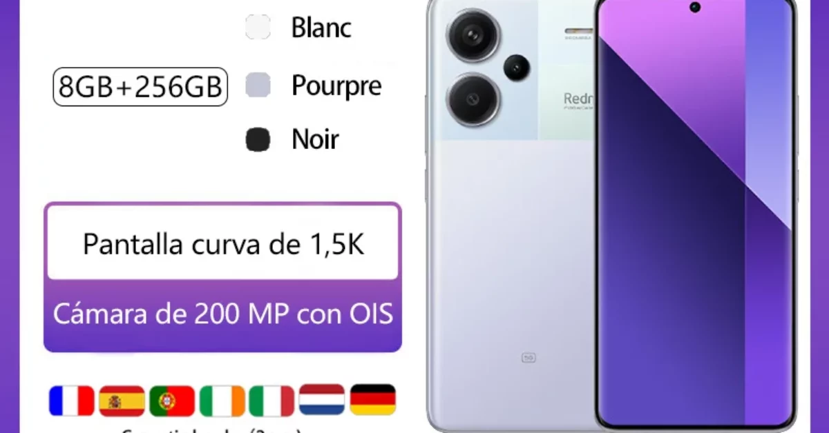 Xiaomi Redmi Note 13 Pro Plus 5G Smartphones NFC Camera 200MP with ...