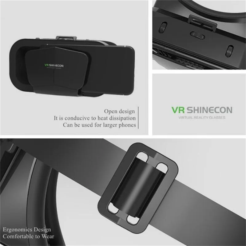 3D Virtual Reality VR Glasses For Phone Mobile Smartphones 7 Inch ...