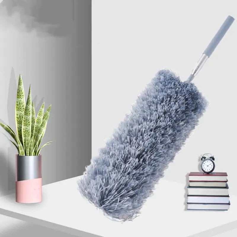 Microfiber Duster Brush Extendable Hand Dust Removal Cleaner Anti ...