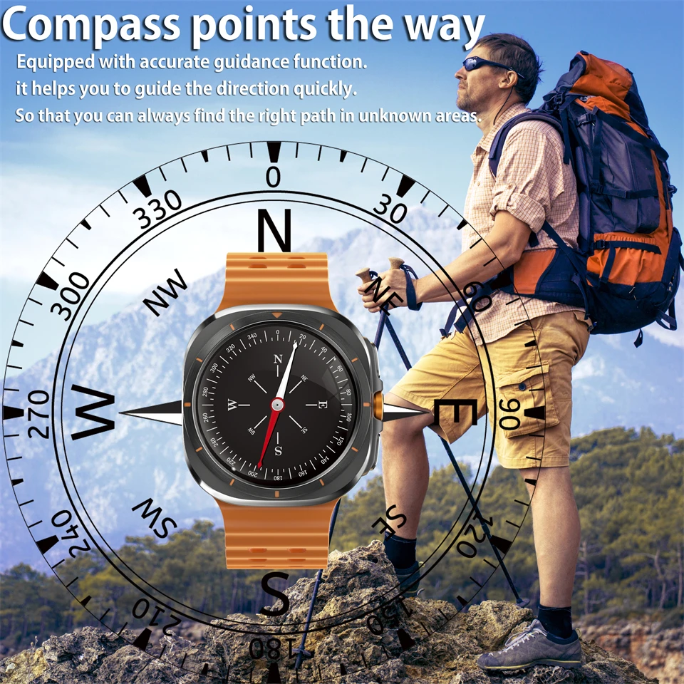 New For Samsung Galaxy Watch 7 Classic Smart Watch Men women Custom ...