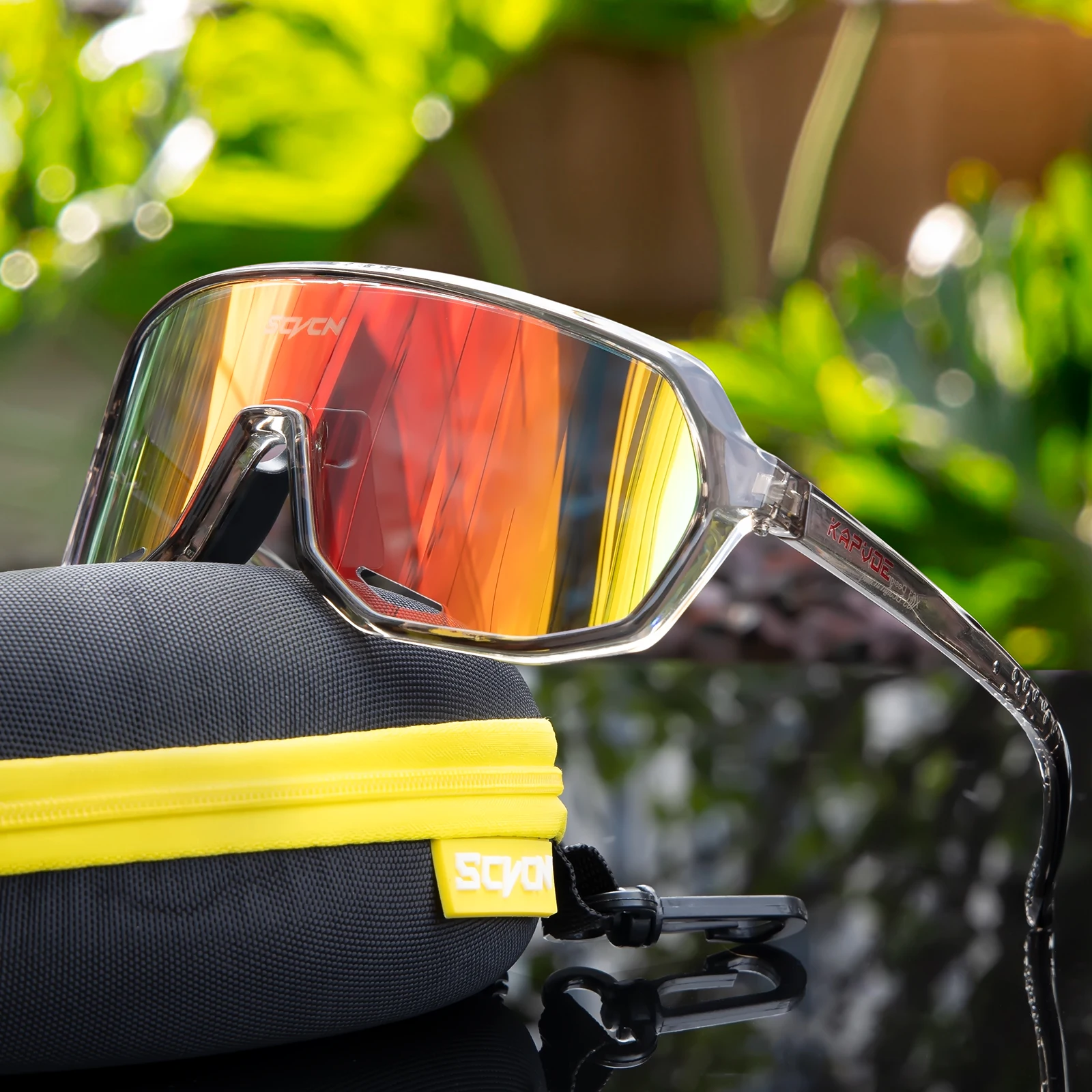 SCVCN Cycling Glasses UV400 Photochromic Sunglasses Men Sun Mountain ...
