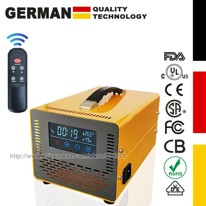 STS40 Digital Ozone Generator 40000mg High Capacity Odor Remover ...