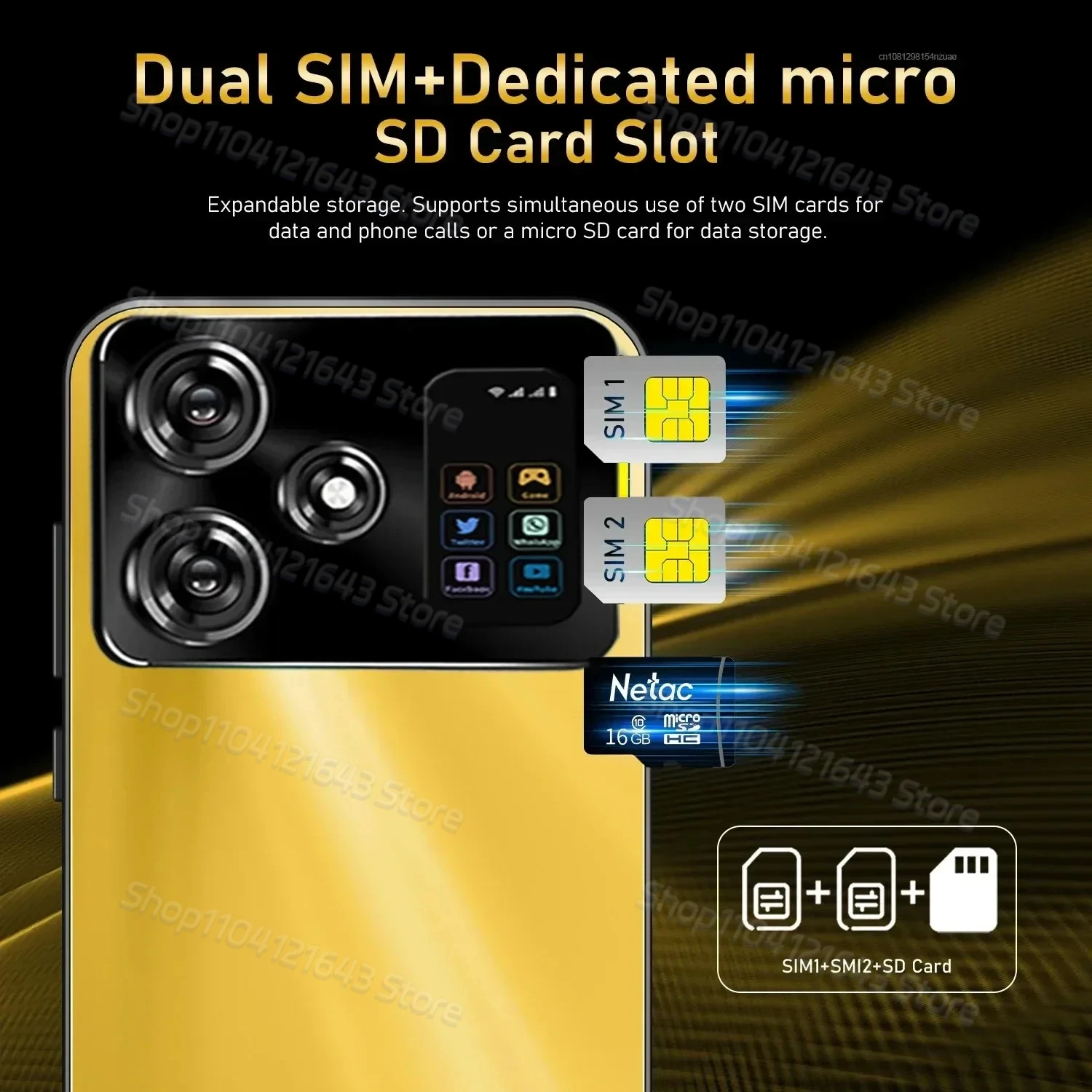2024 Original M7 Smartphone Global Version 22G+2TB 4G/5G Dual Sim ...