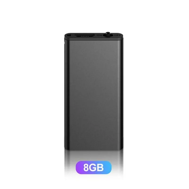 Ultra-Thin Professional Mini Voice Recorder Sound Activated Dictaphone ...