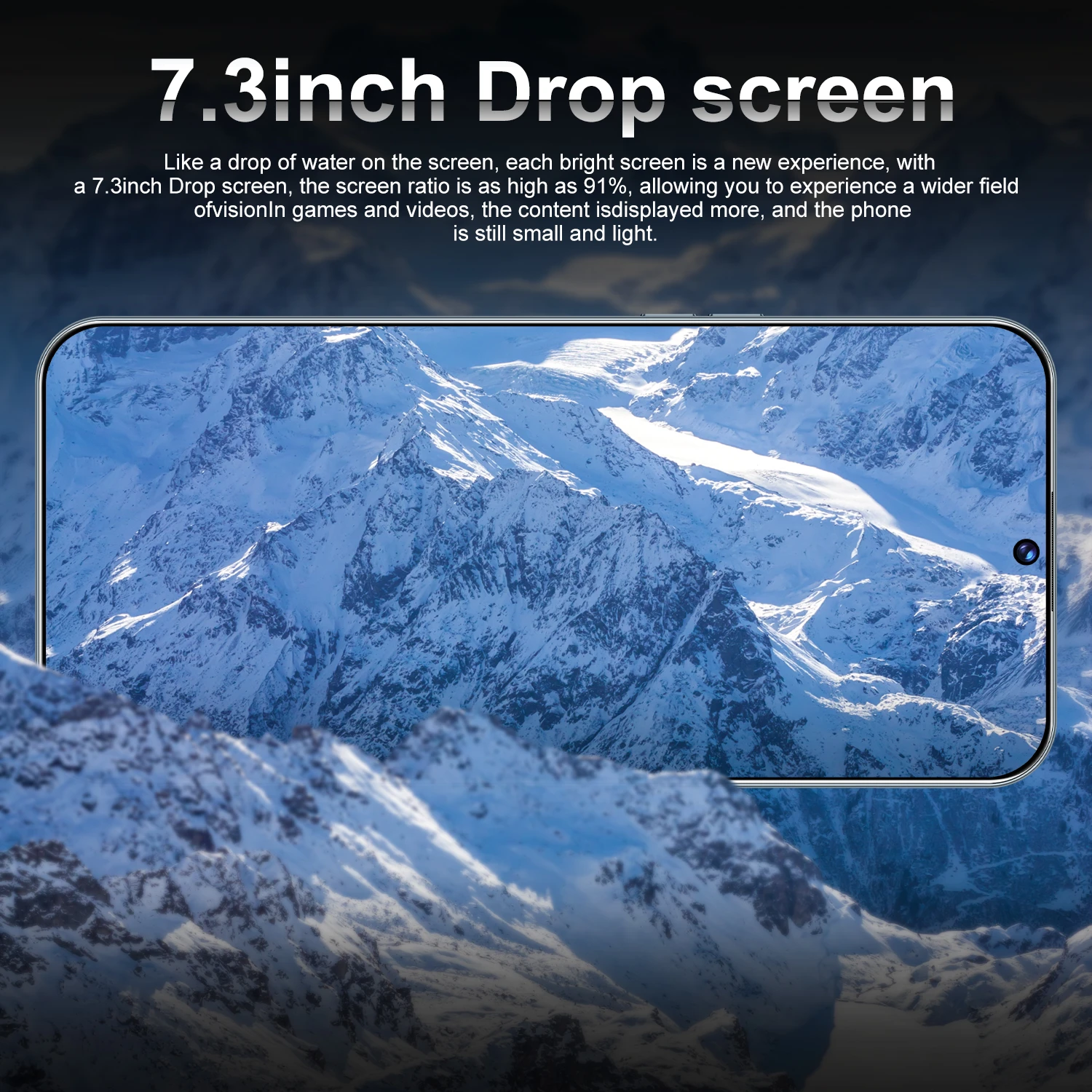 2025 NEW Mobile Phone X6 Pro 7.3 HD Screen SmartPhone 22GB+2TB 5G Dual ...