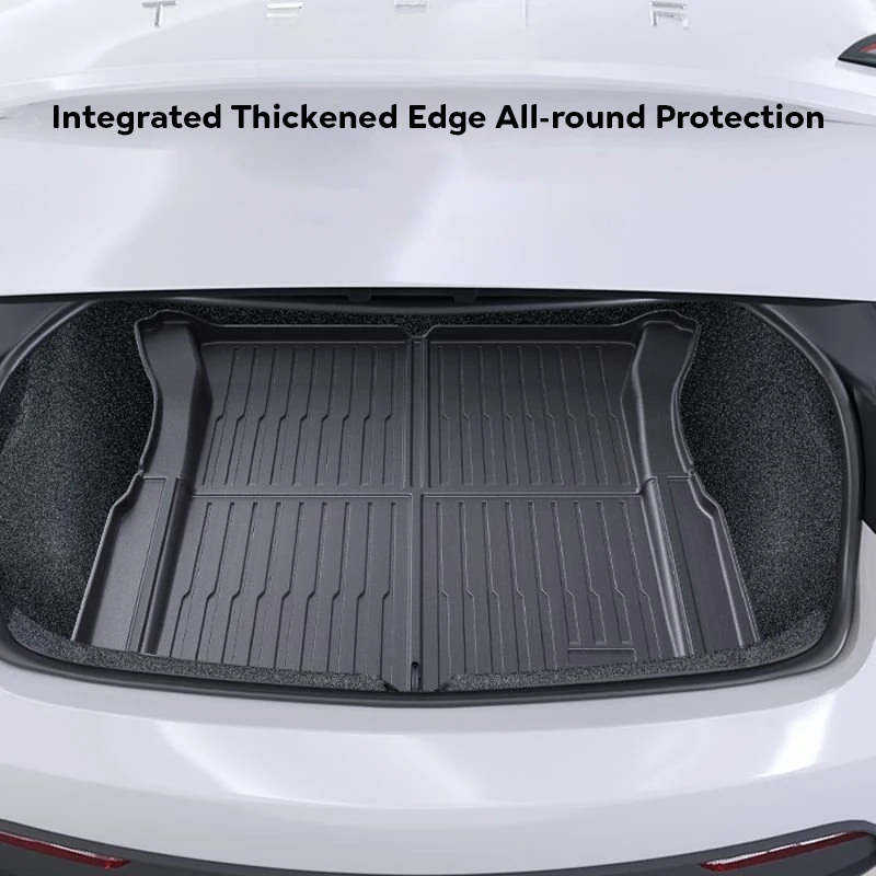 For Tesla Model 3 Highland 2024 Front and Back Trunk Mat TPE Carpet ...