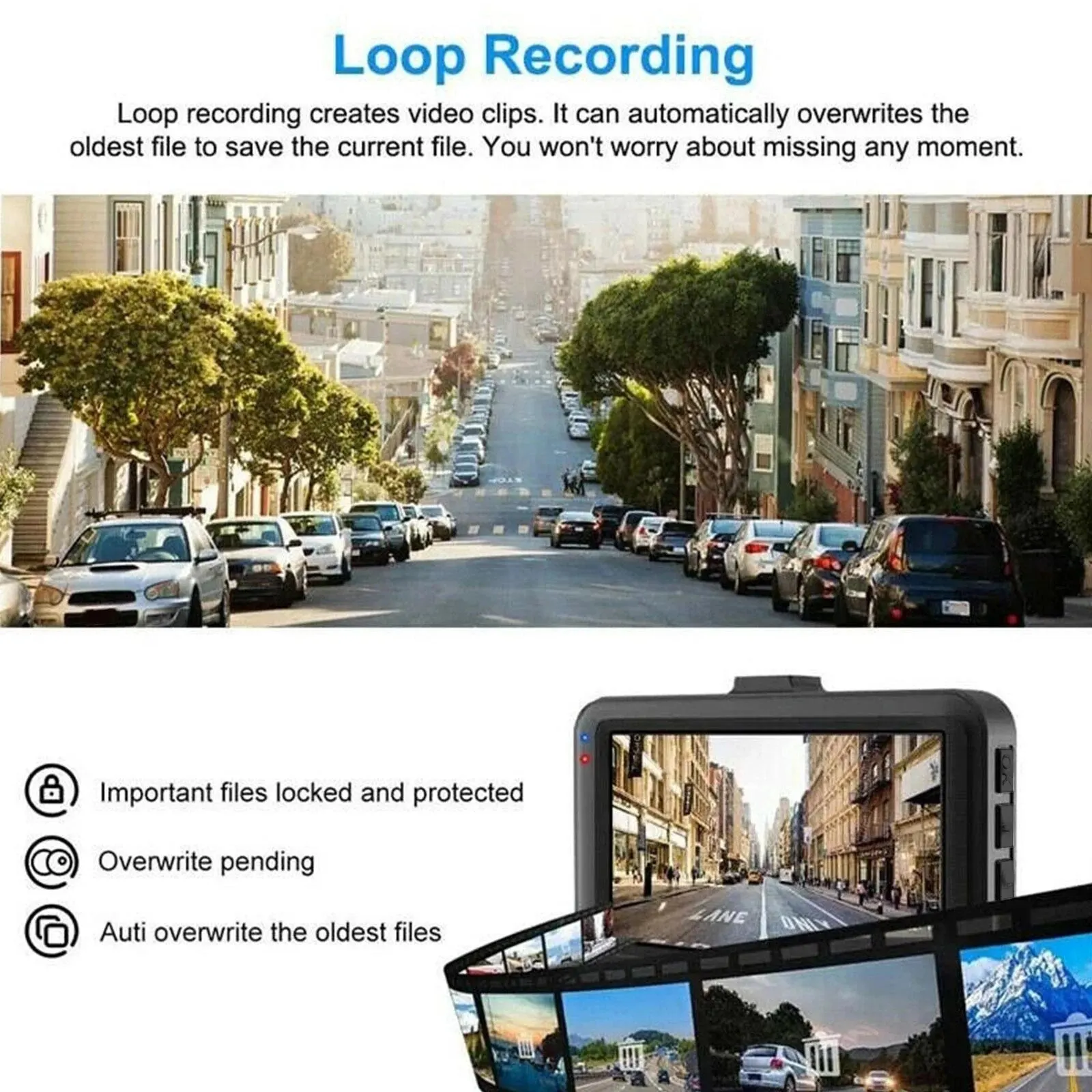Hd Tachograph Is Suitable for Automatic Cycle Recording of Vehicle DVR ...