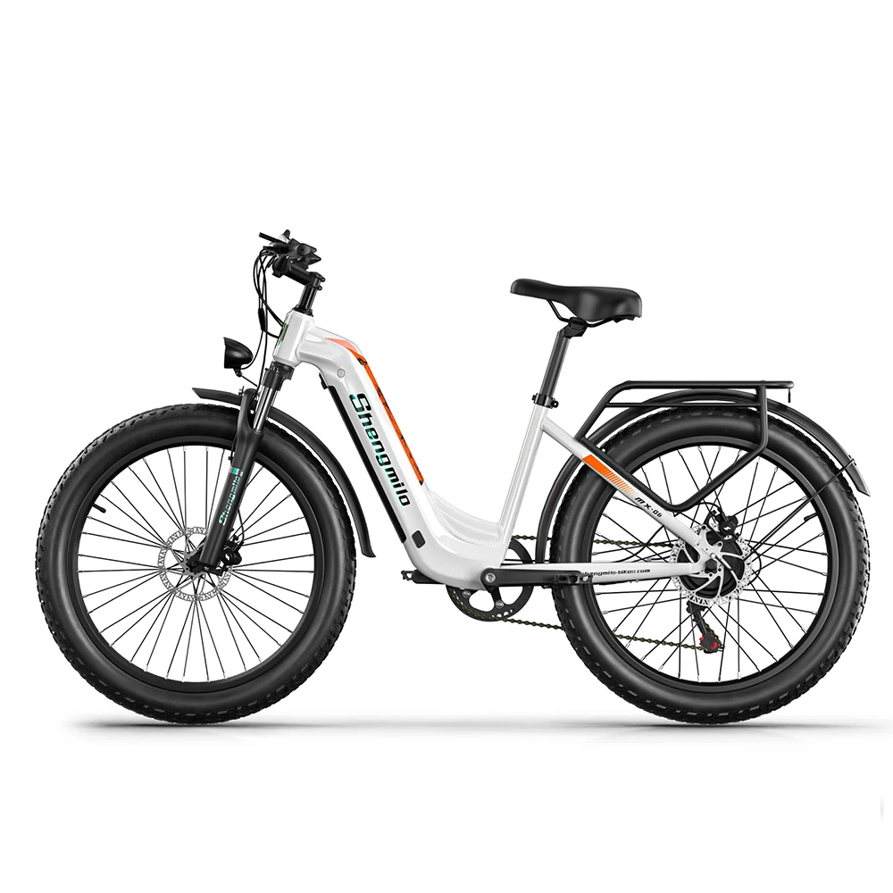 Shengmilo MX06 E-Mountain electric Bicycle 26 inch ebike 1000W Motor ...