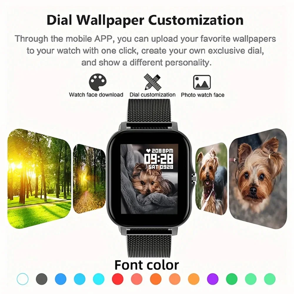 Smart Watch 2025 New NFC Men Women Gift For Xiaomi Full Touch Screen ...