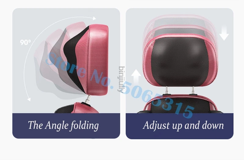 Electric cushion Cervical spine massager multi-function body vibration ...