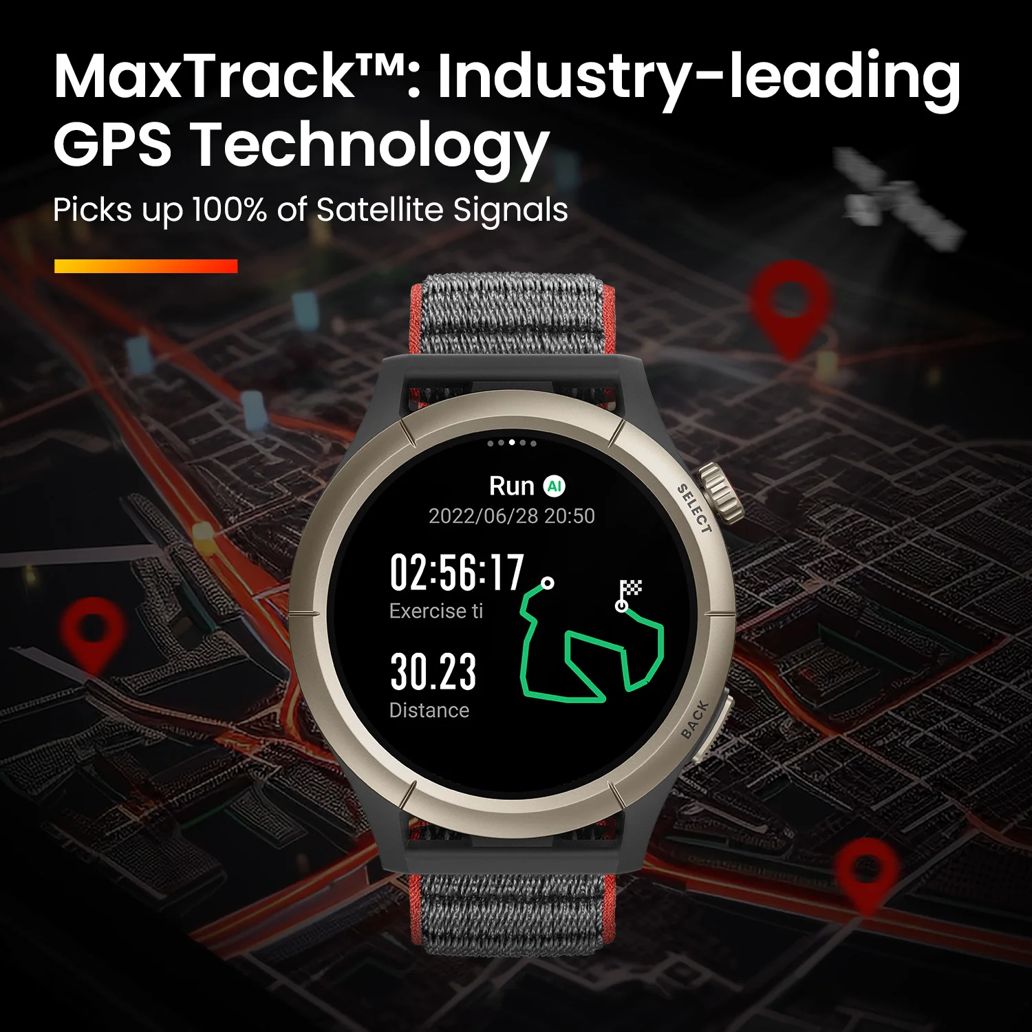 New Arrival Amazfit Cheetah Pro 47mm 150+Sports Modes Smartwatch ...