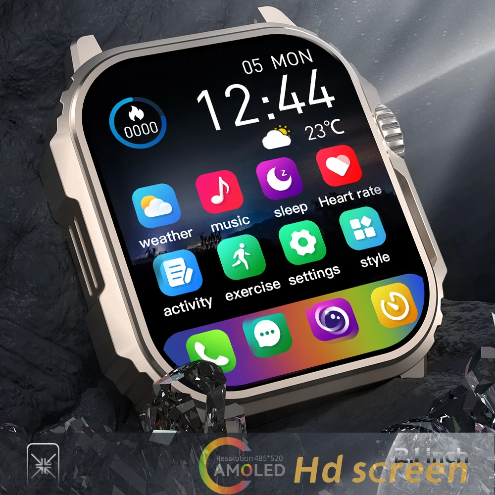 New Outdoor Sports Military Rugged Bluetooth Call Smart Watch Men GPS ...