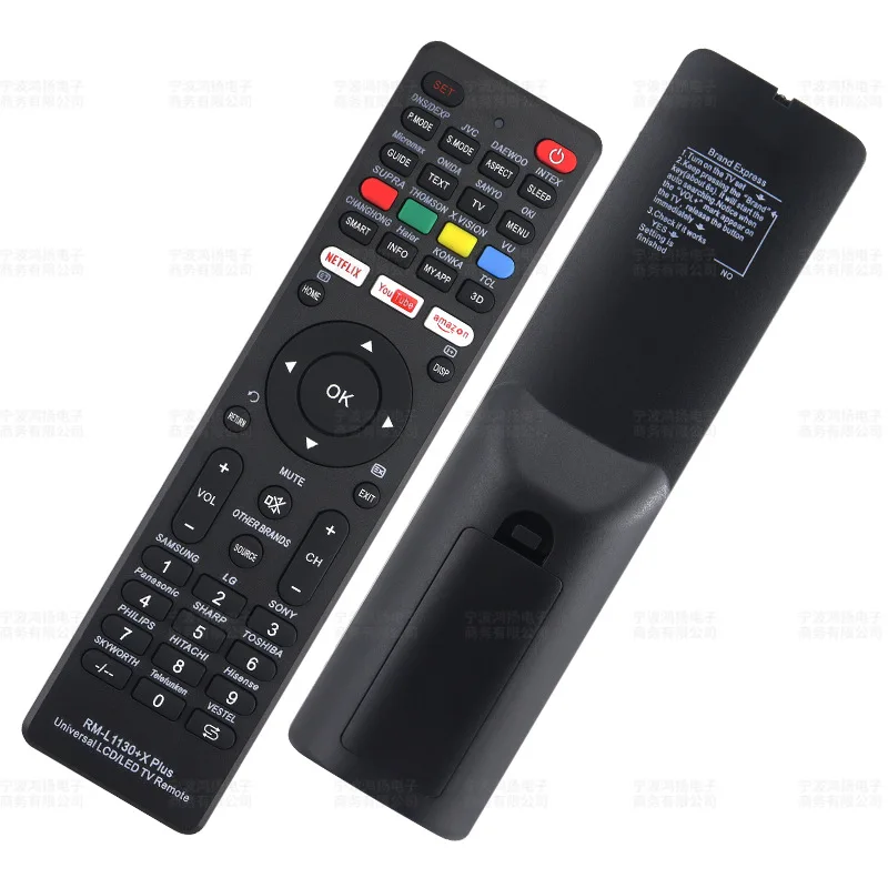 Universal Replacement Remote Control RM L1130 X for All Brand ...