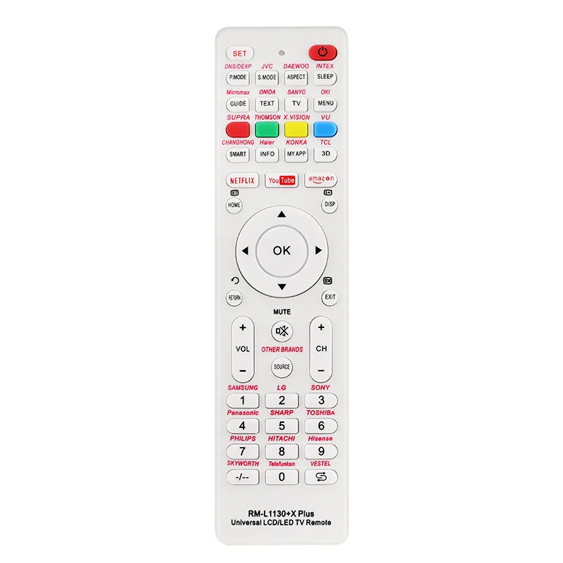 Universal Replacement Remote Control RM L1130 X for All Brand ...