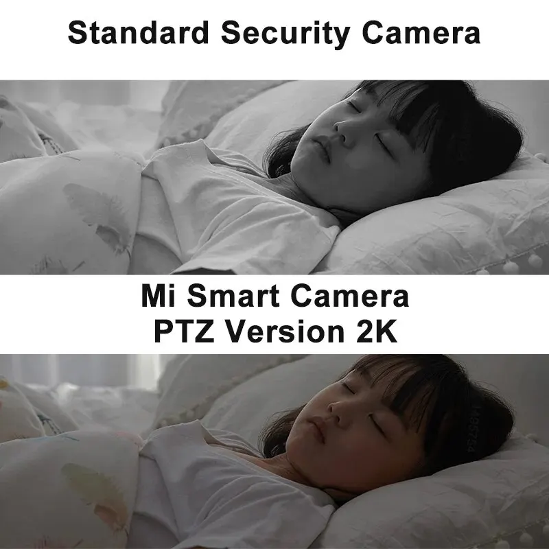Xiaomi 360° Smart Home Security Camera Mi PTZ 2K Webcam 1296P 3 ...