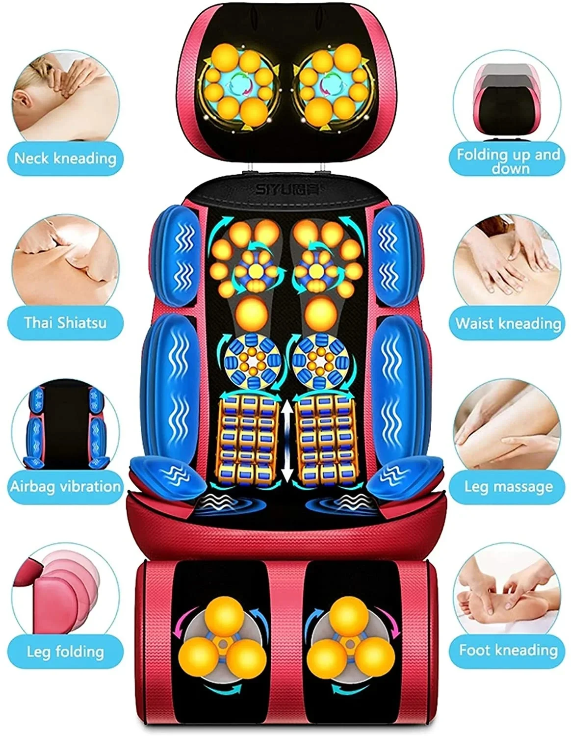 fully automatic robotic foldable massage chair zero gravity office ...