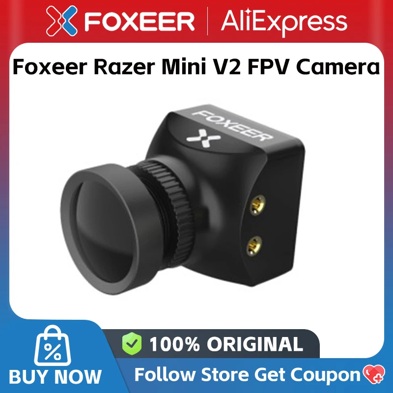 Foxeer 1200TVL Razer Mini V2 FPV Camera for Racing Drone : Gearbest